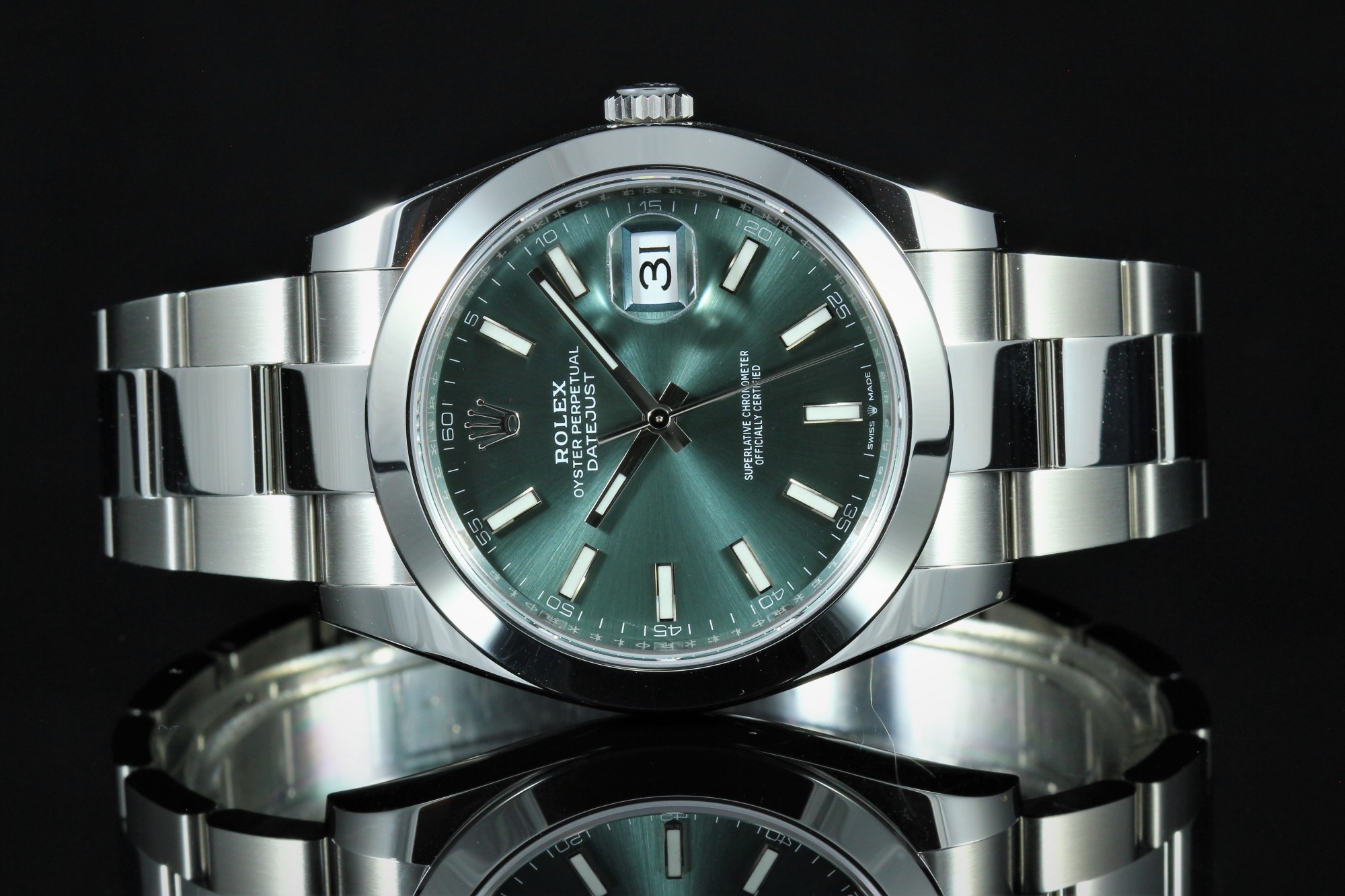 Rolex Datejust 41 Mint Green Rolex Datejust 41 Mint Green