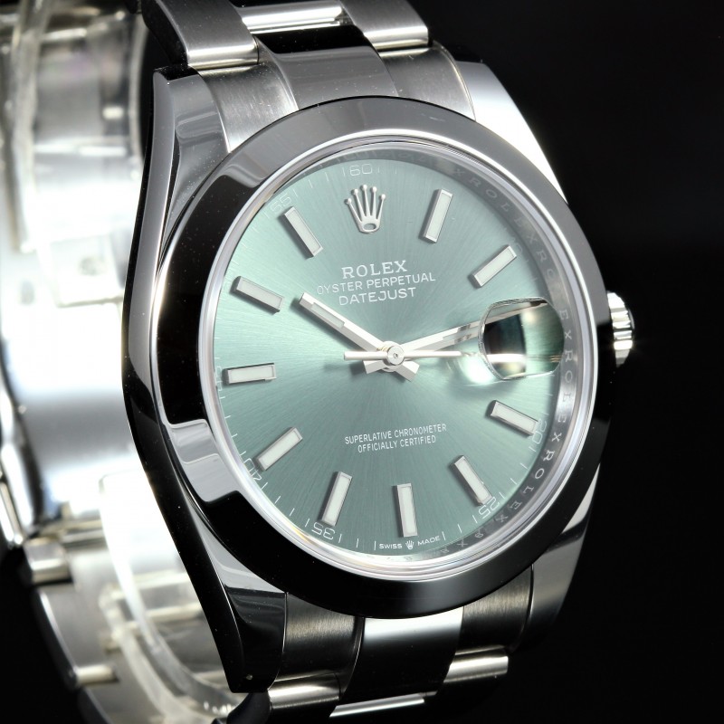 Rolex Datejust 41 Mint Green Rolex Datejust 41 Mint Green